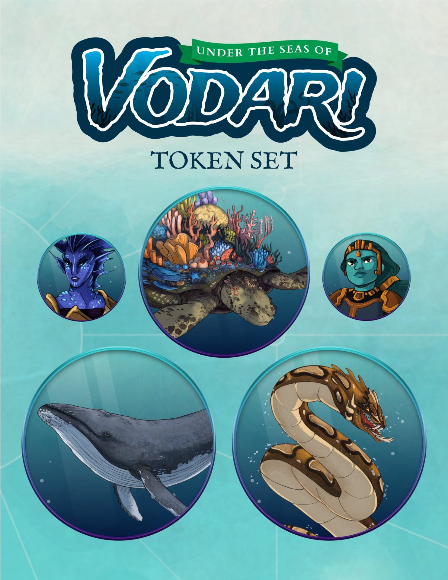 Under The Seas Of Vodari Token Set Digital Tribality Store