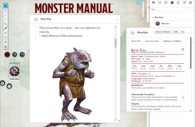 Roll20 to offer the Official D&D 5e Monster Manual - Tribality