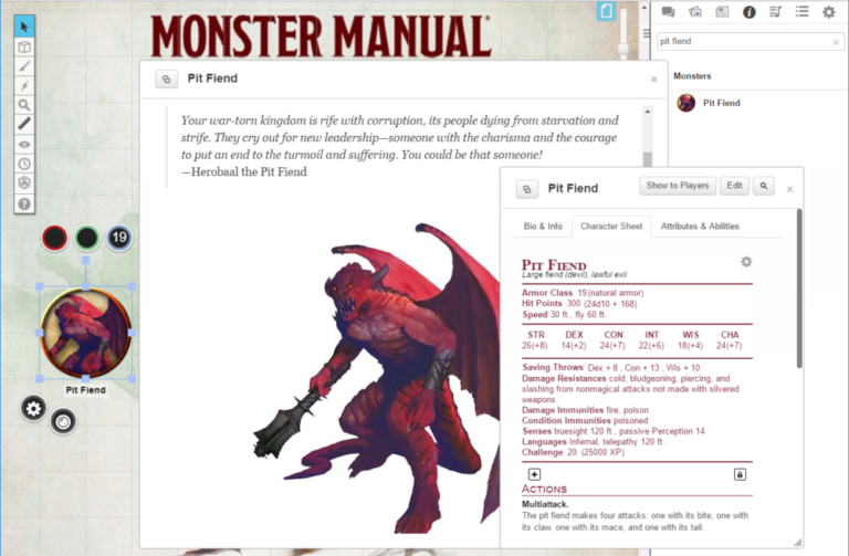 Roll20 to offer the Official D&D 5e Monster Manual - Tribality