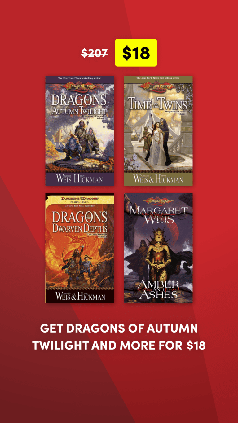 Dragonlance Humble Bundle of Novels, Available Now - Tribality